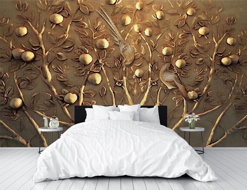 3D WallArt Luxury Wall Mural Wallpaper - Yas unique wallpaper