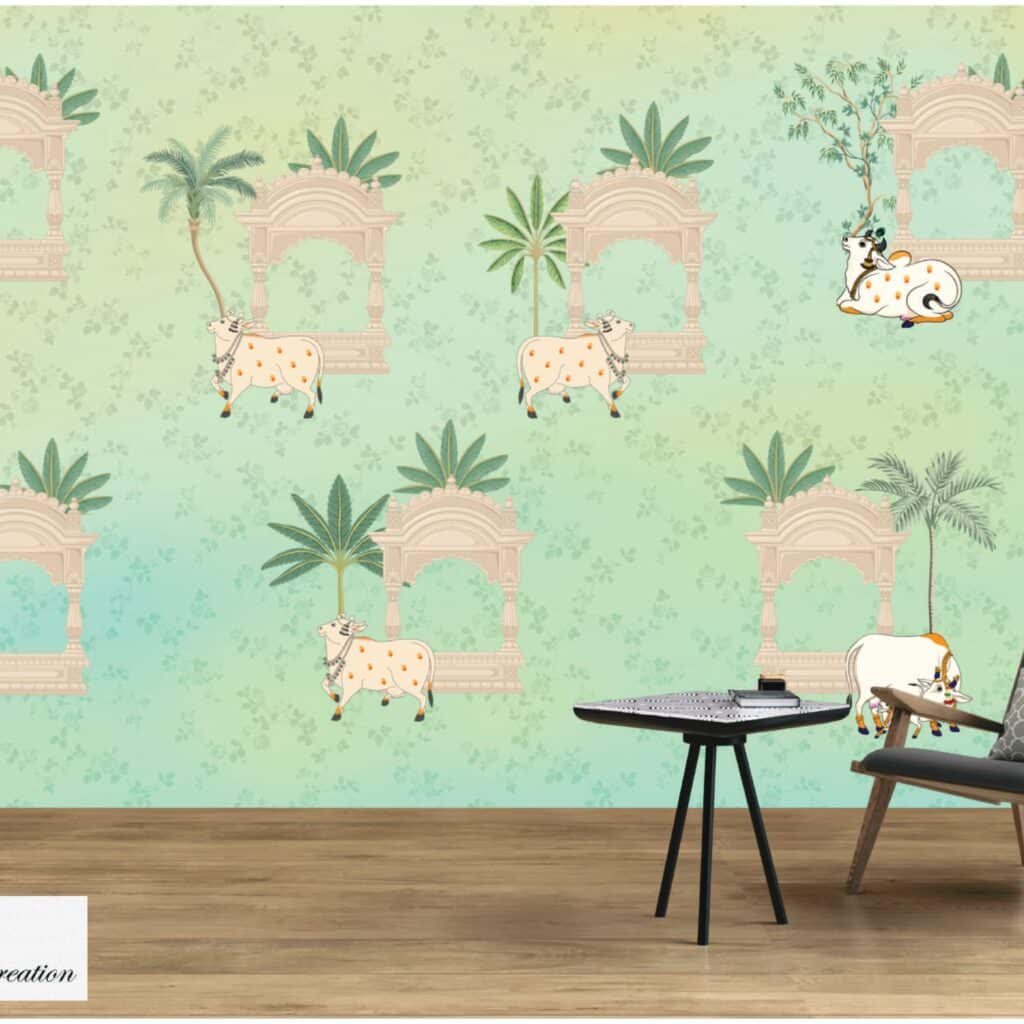 INDIAN TEMPLES COLLECTION | Gokul Pichwai - Yas unique wallpaper